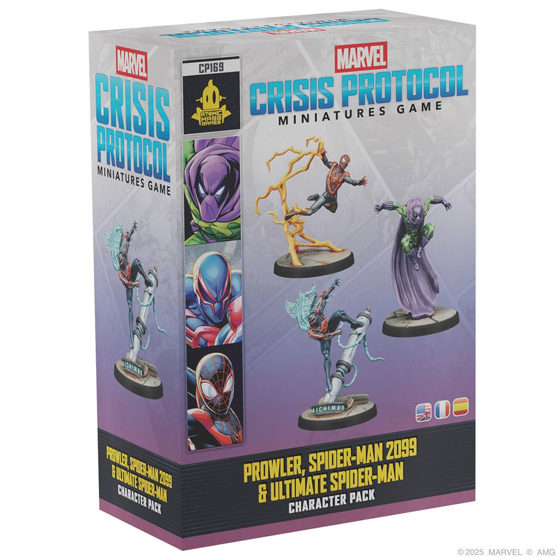 Marvel Crisis Protocol: Prowler, Spider-Man 2099, & Ultimate Spider-Ma