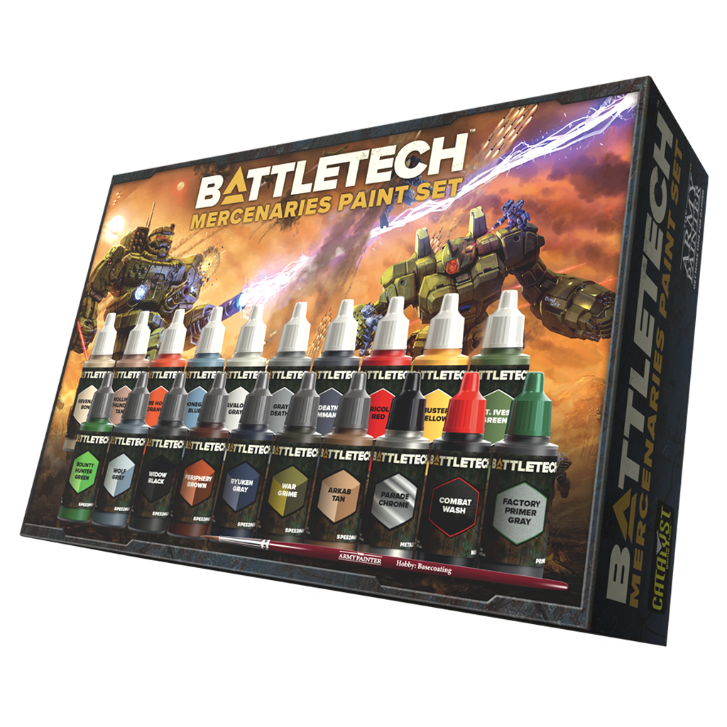 Army Painter: Battletech Mercenaries Paint Set