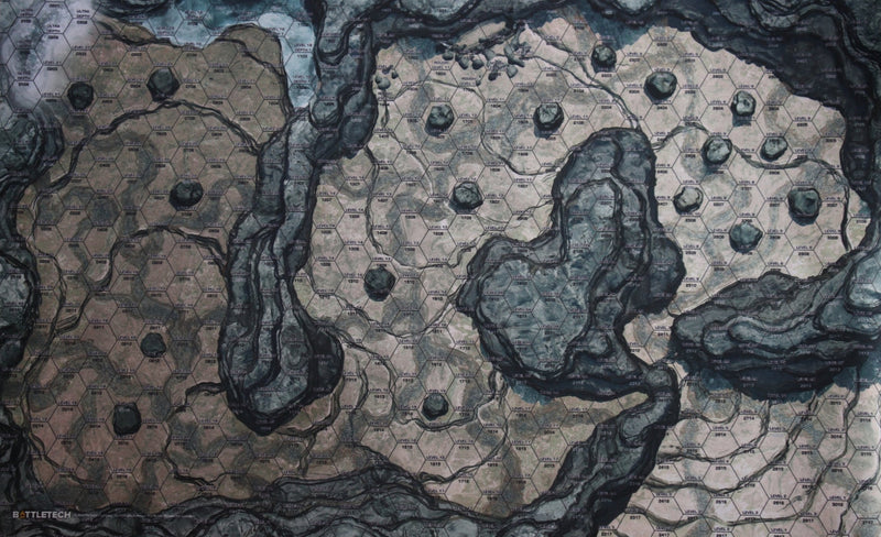 Battletech: Neoprene Battle Mat - Legendary Battles: Misery & Thunder