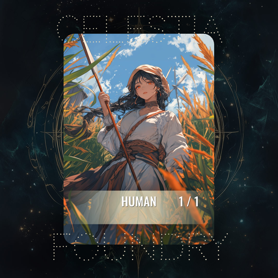 Human Token - [White] [1/1] Ver 01