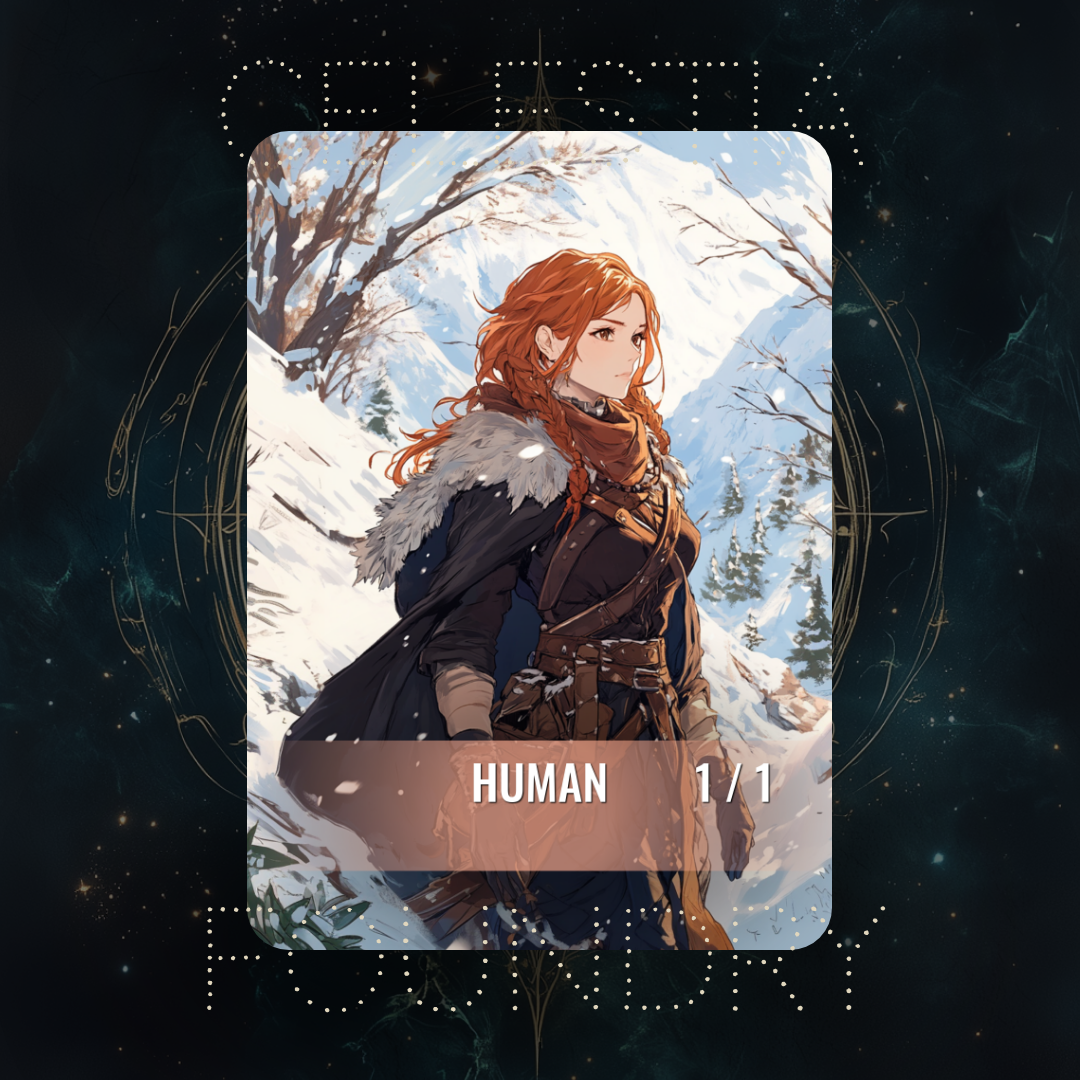 Human Token - [Red] [1/1] Ver 01