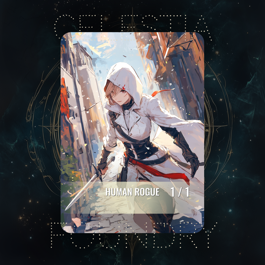 Human Rogue Token - [White] [1/1] Ver 01