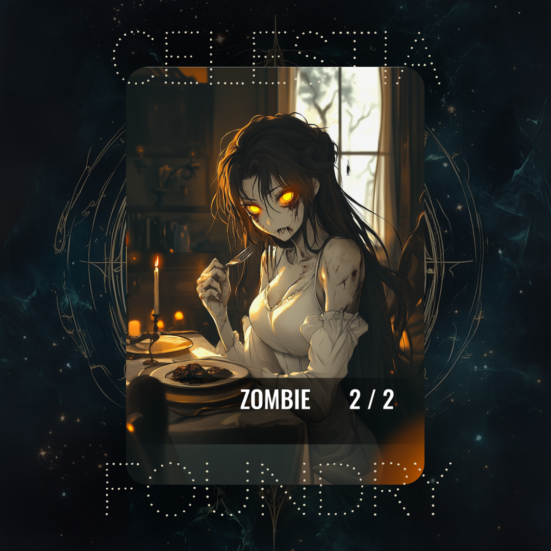 Zombie Token - [Black] [2/2] Ver 05