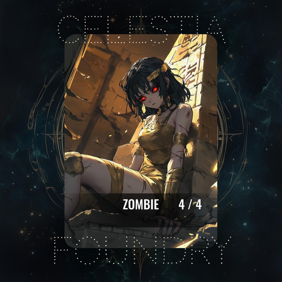 Zombie Token - [Black] [4/4] Ver 01