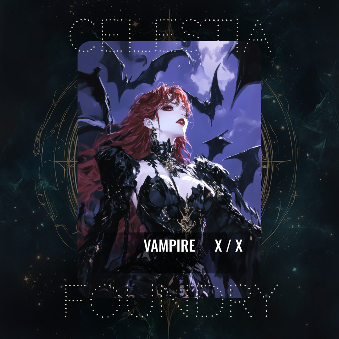 Vampire Token - [Black] [X/X] Ver 01