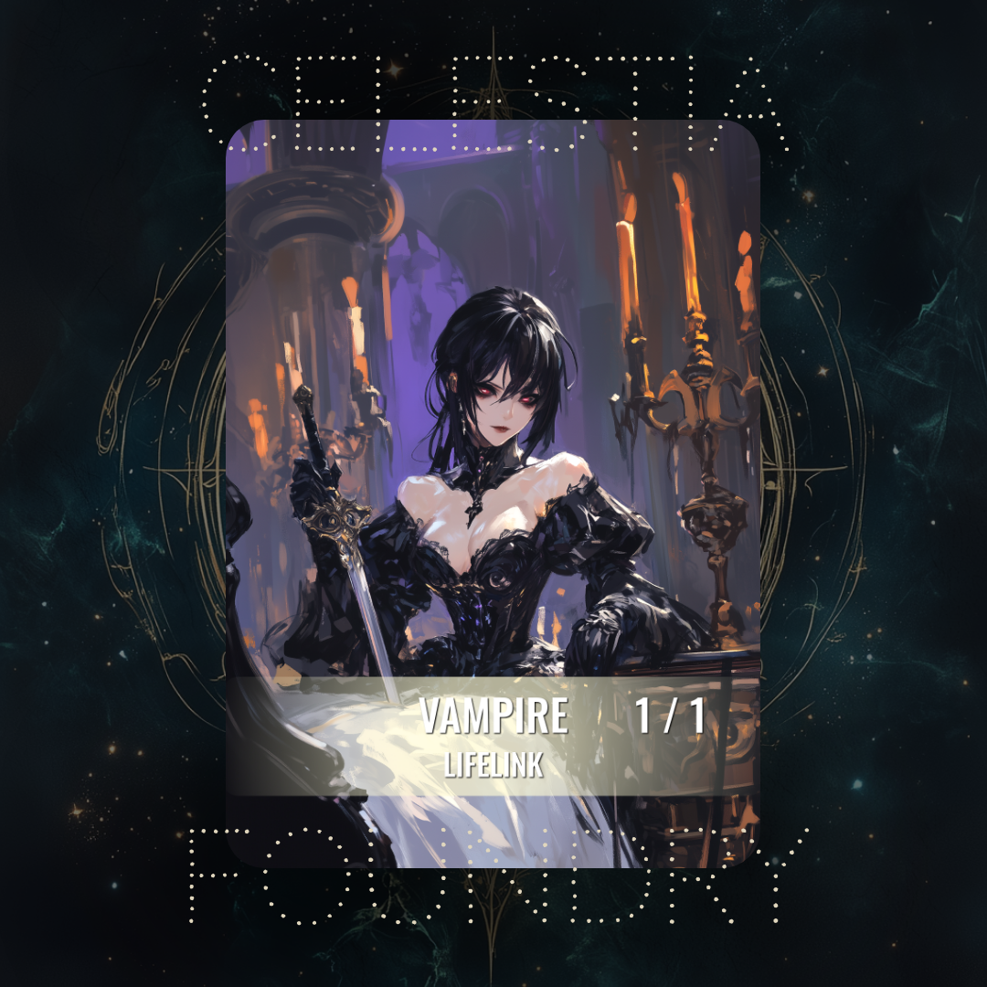 Vampire Token - [White] [1/1 Lifelink] Ver 03