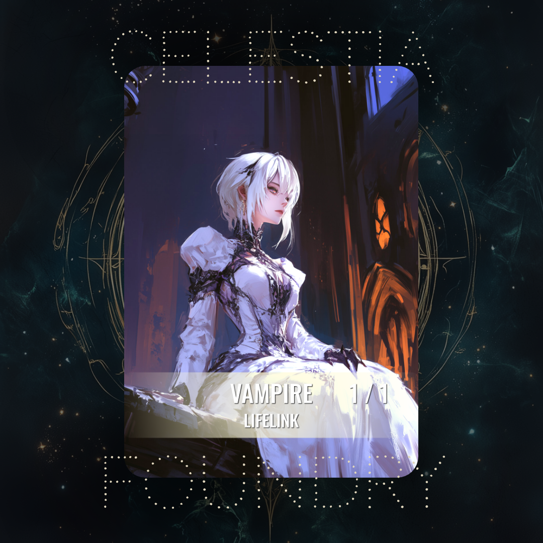 Vampire Token - [White] [1/1 Lifelink] Ver 05