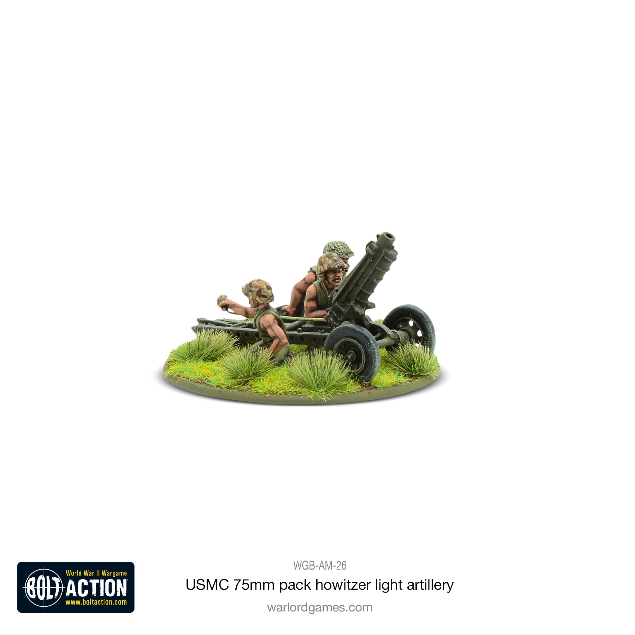 USA: USMC 75mm Pack Howitzer Light Artillery