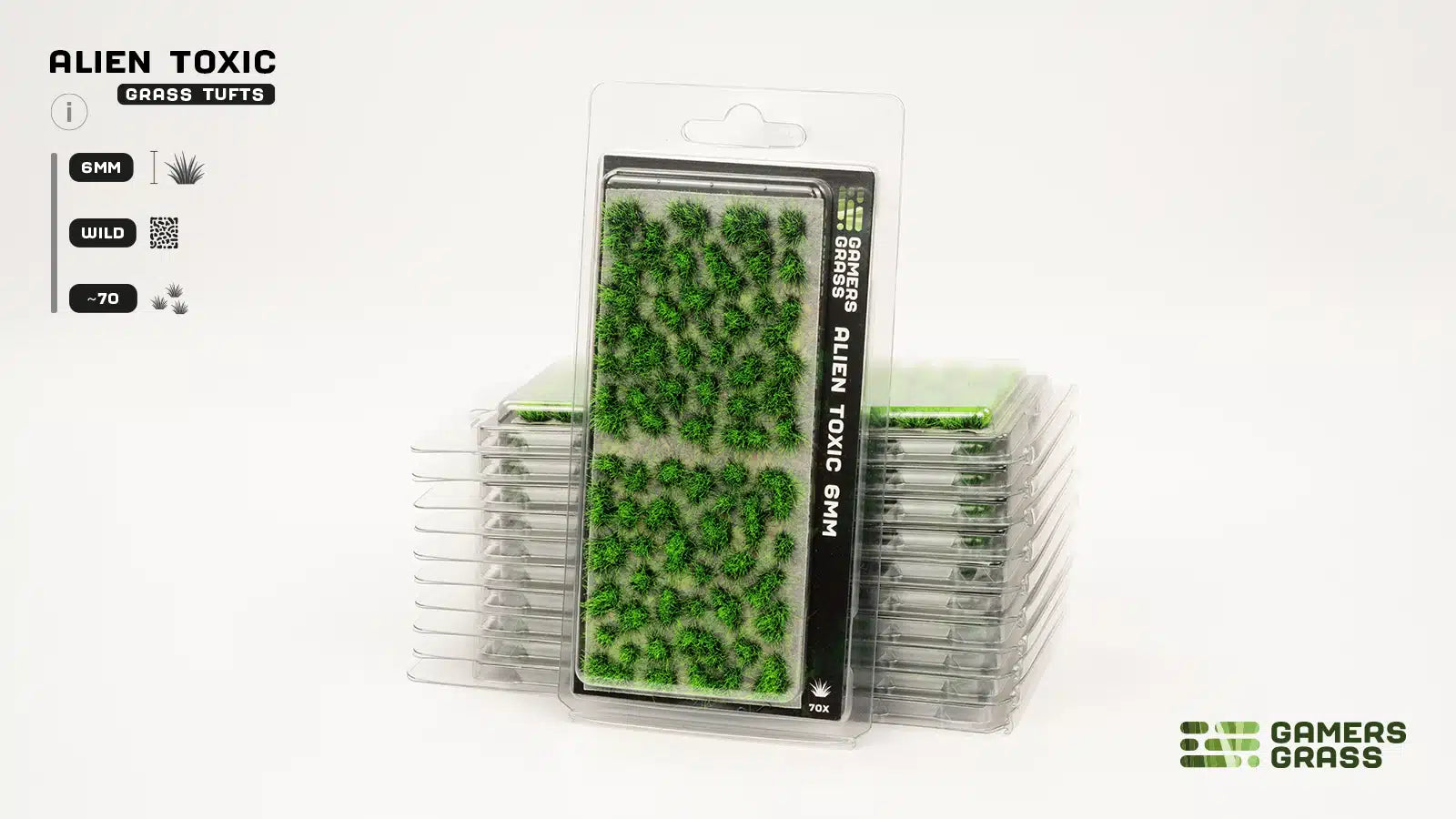 GamersGrass: Alien Toxic 6mm Tuft - Wild