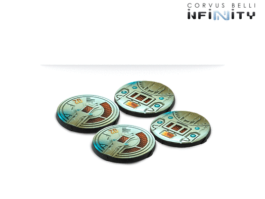 Infinity: Beta Series - 40mm Scenery Bases (4)