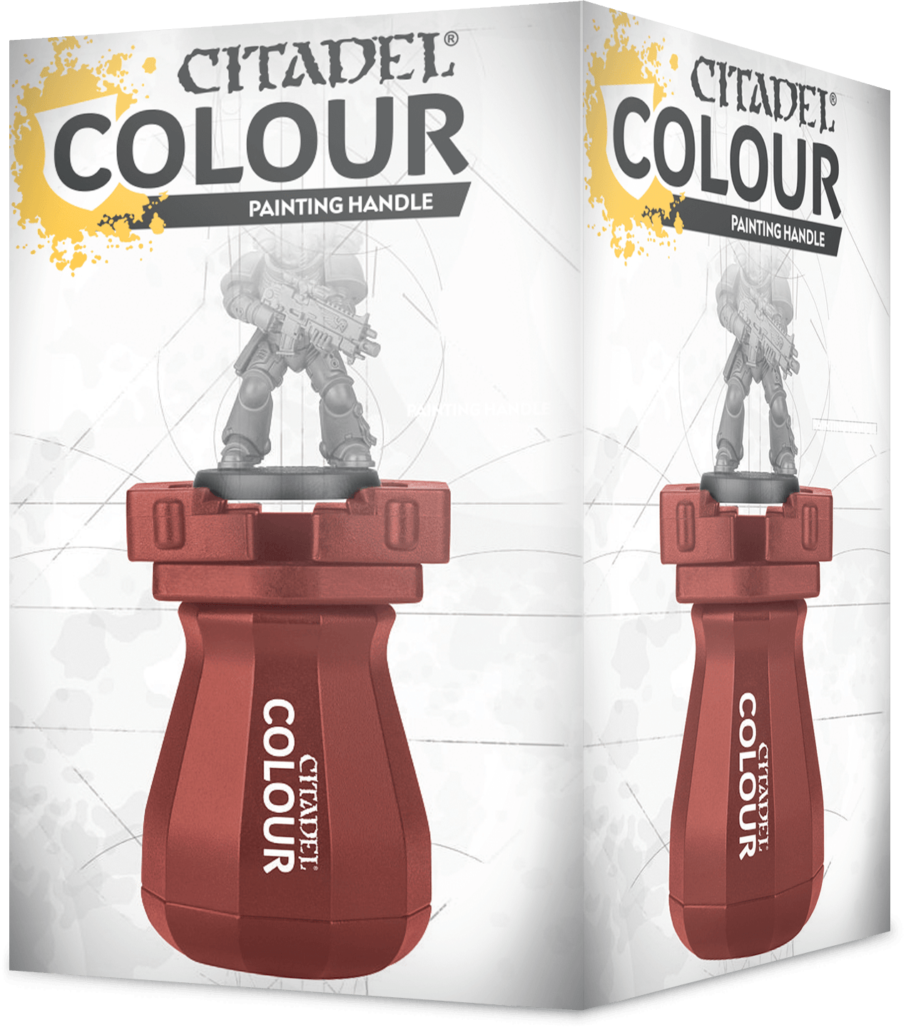 Citadel Painting Handle Red